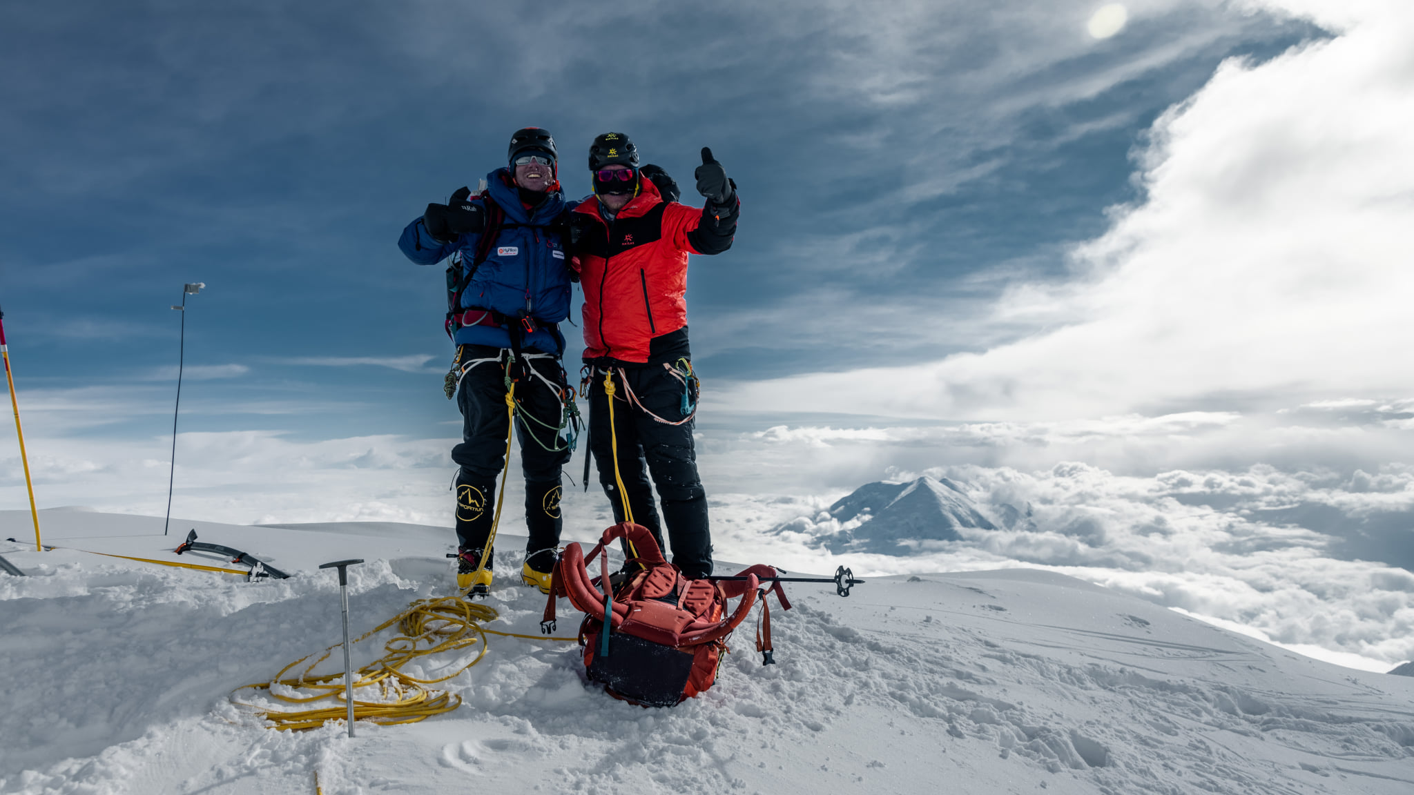 Trio summit Denali 15 days after Everest – Everest Mountain