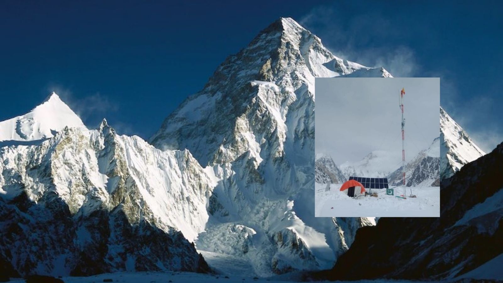 Pakistan installs high speed 4G mobile tower at K2 base camp – Everest ...