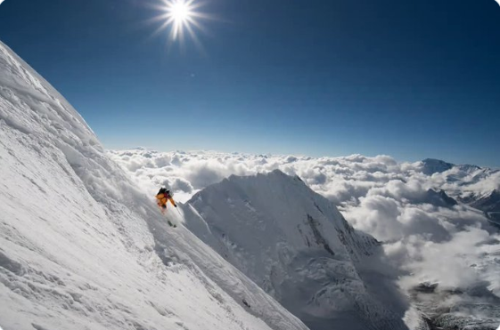 Jim Morrison Becomes First to Ski Down Everest’s Hornbein Couloir ...